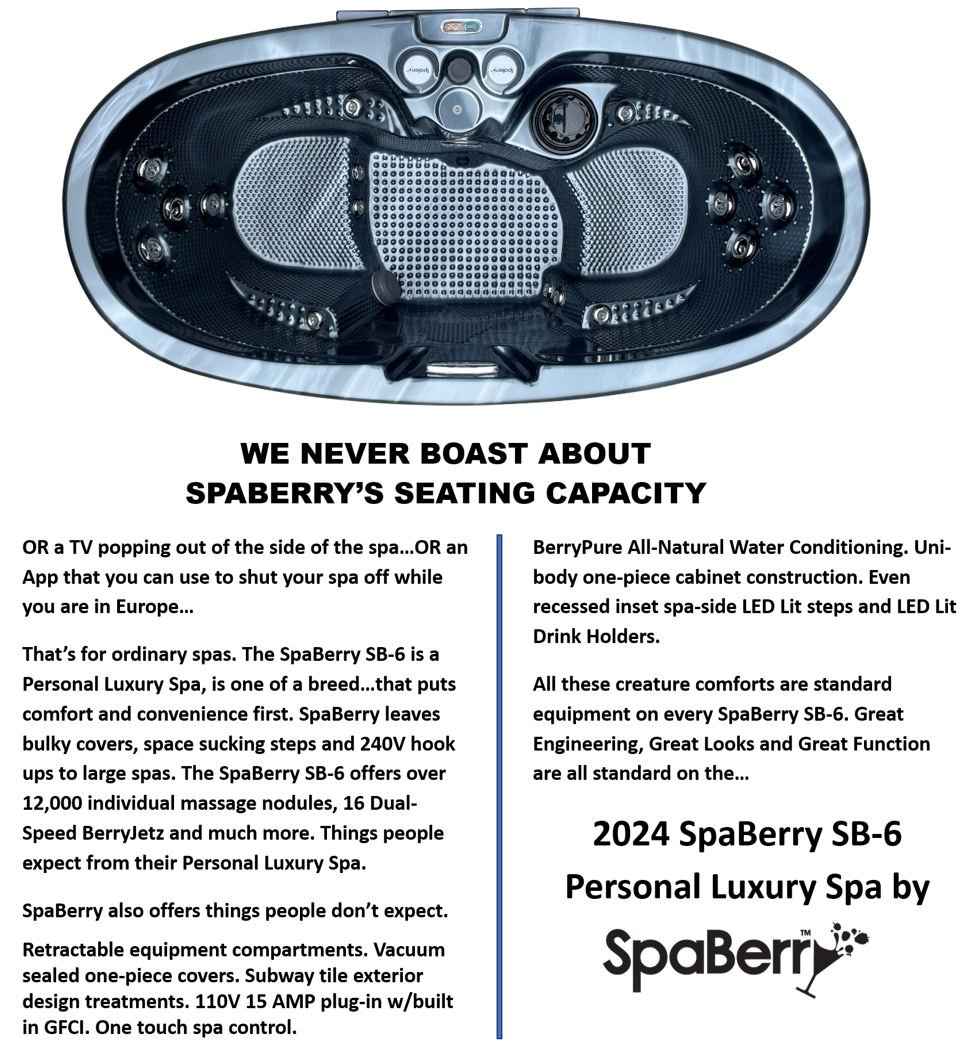 SpaBerry | 2 Person Portable Hot Tub